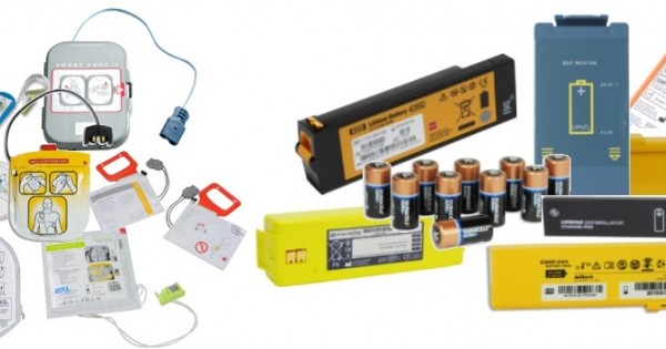 Defib Pads & Batteries.