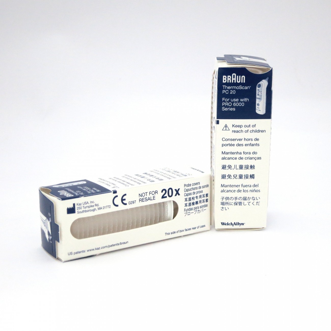 Braun ThermoScan Probe Covers Box of 20